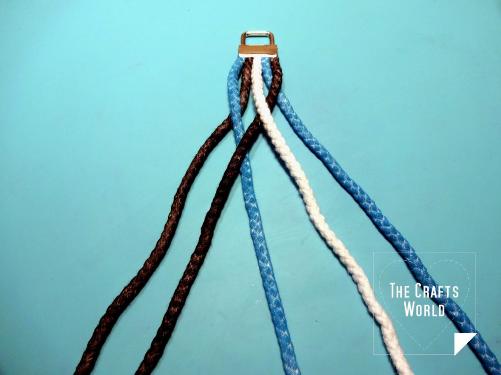 Woven key holder ring – The Crafts World